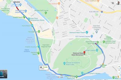 How to Walk to Diamond Head From Waikiki- All You Need to Know